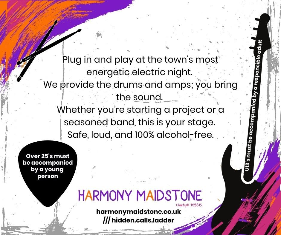 Youth Jam Nights 2026 - Harmony Maidstone